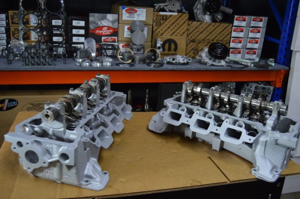 2002-2011 Dodge/Jeep 3.7L Cylinder head Pair(both) Liberty Ram Grand ...